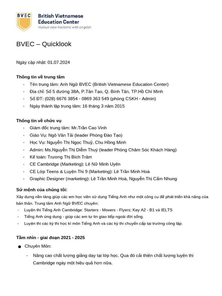 (BVEC) Quicklook (15.08.23) | PDF
