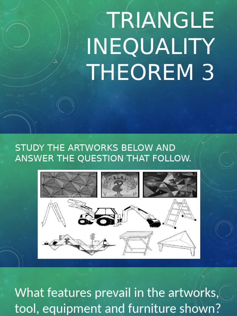 G8 Q4W1a Triangle Inequality Theorem 3 | PDF
