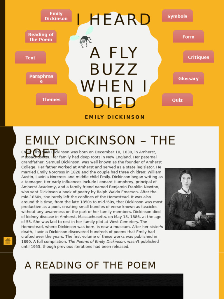 Emily Dickinson Poem Analysis | PDF | Emily Dickinson | Poetry
