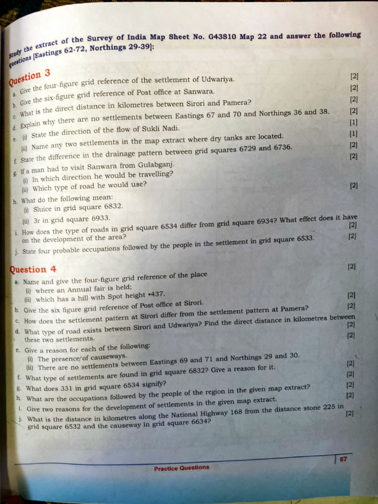 Topo. Question 3 and 4 | PDF