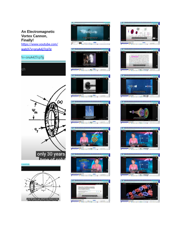An Electromagnetic Vortex Cannon | PDF | Vortices | Quantum Mechanics