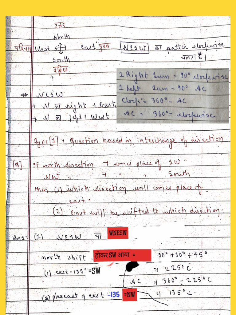Direction | PDF | Space | Navigation