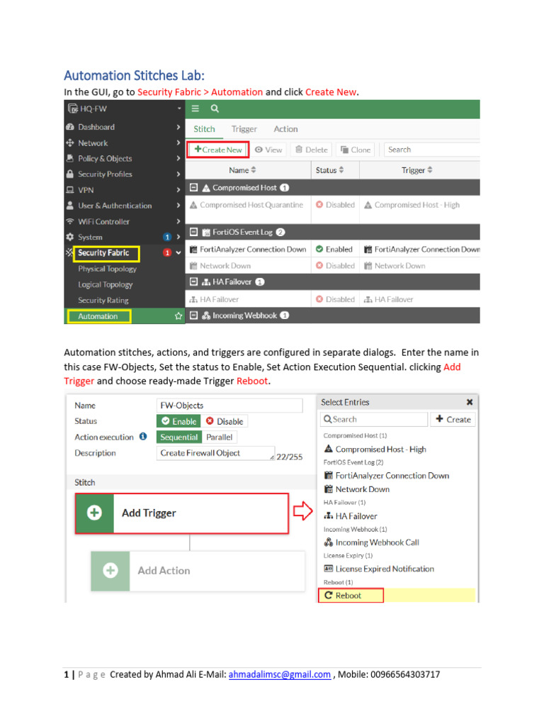 29-Automation Stitches Lab | PDF