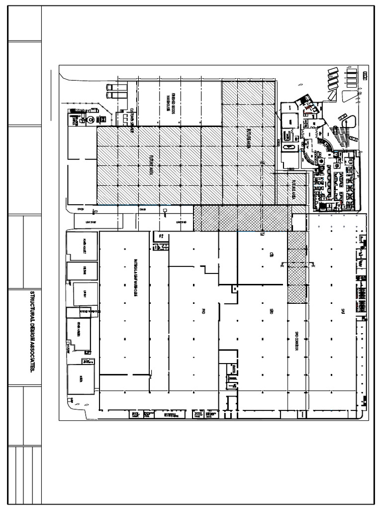 Proposed Steel Drawing of Bat Steel DWG | PDF