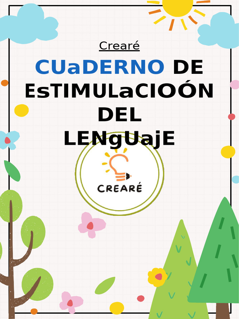 Cuaderno de Estimulación de Lenguaje | PDF