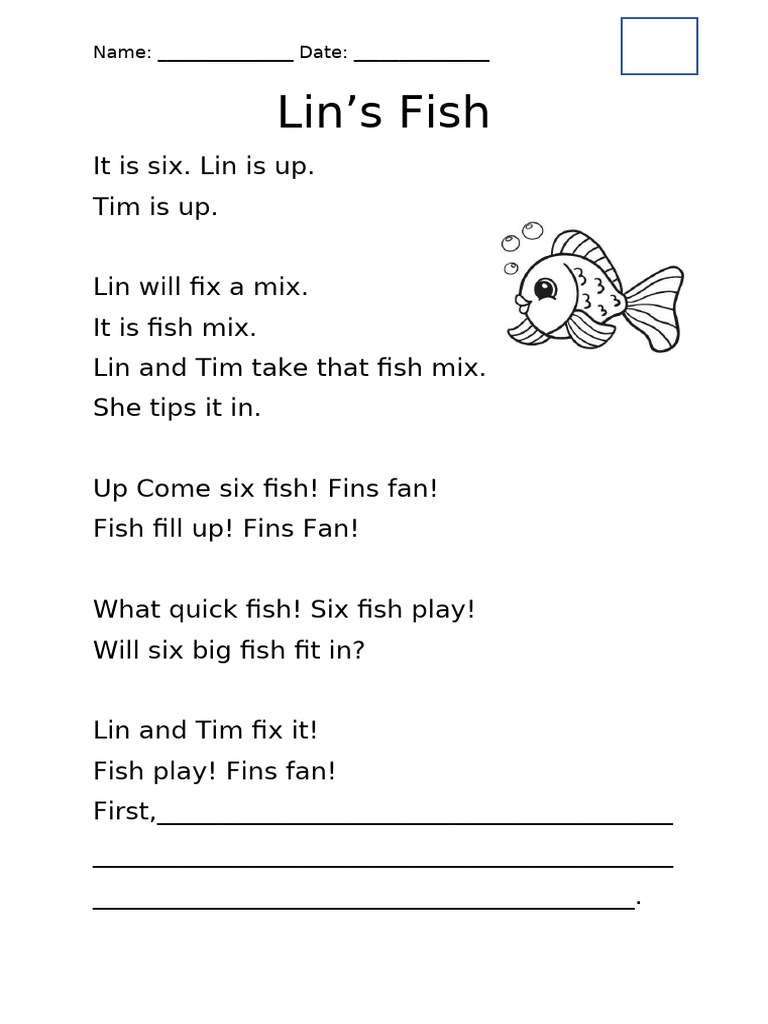 Lin's Fish Story | PDF