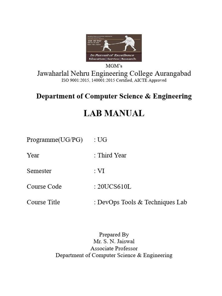 DevOps 2 Lab Manual 16 Jan 2024 | PDF | Web Server | Internet & Web