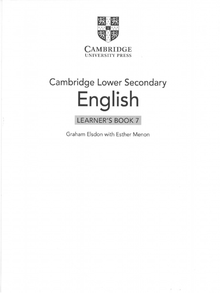 English Learner Book 7a Print | PDF