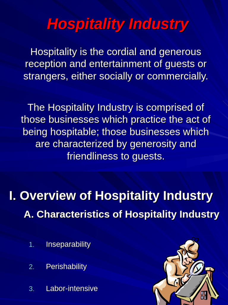 Overview of the Hospitality Industry | PDF | Hotel | Hospitality Industry