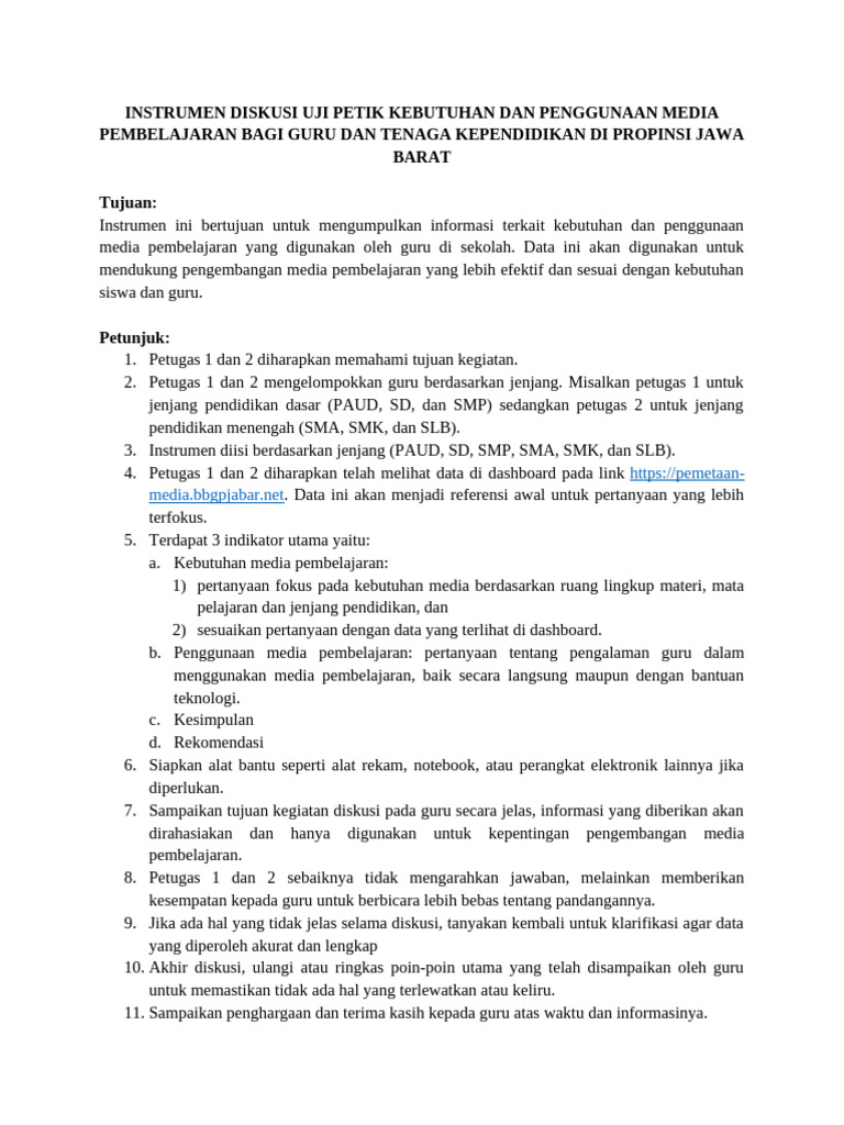 SMP - Instrumen - Deep Survey | PDF