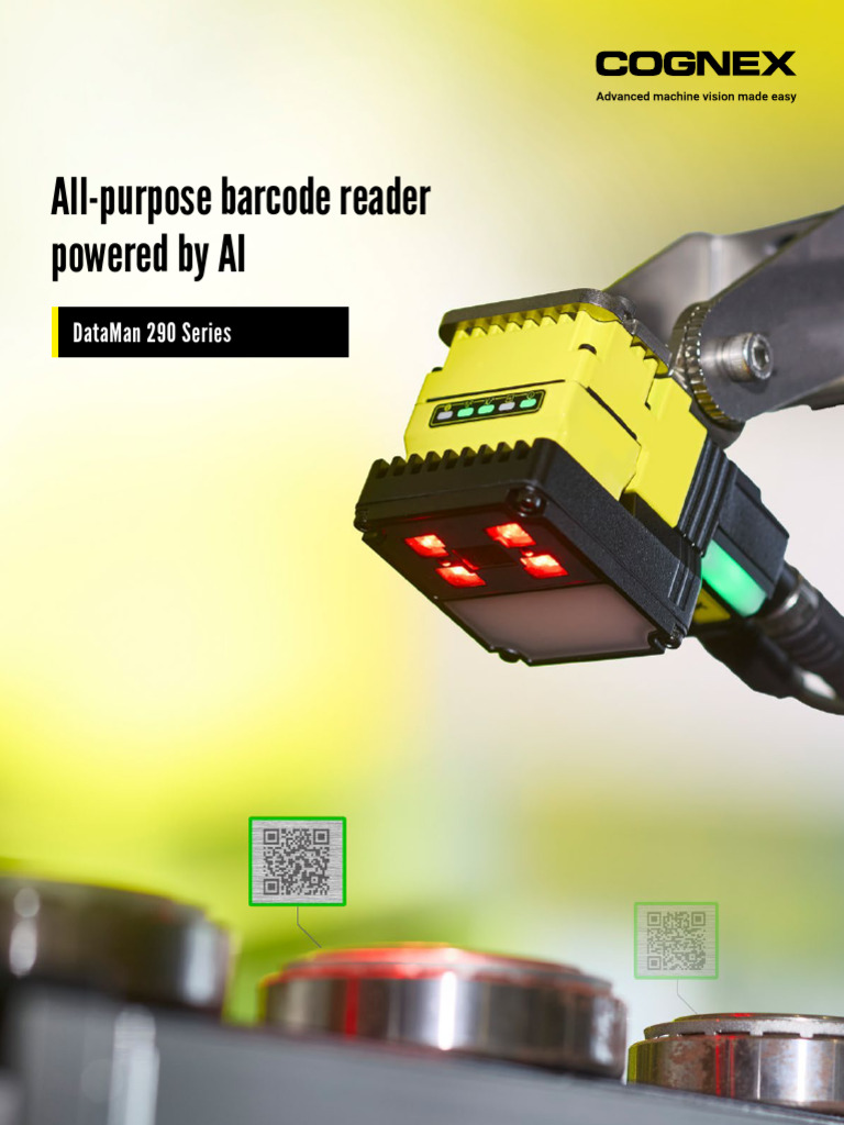 Datasheet DM290 01-2025 | PDF | Barcode | Shutter (Photography)