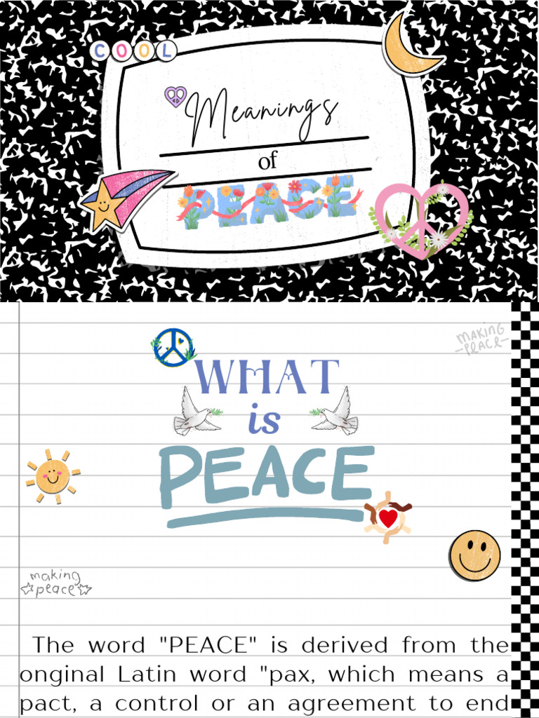 Peace | PDF | Peace | Justice