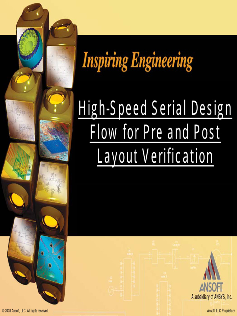 High-Speed Serial Design Flow for Pre and Post Layout Verification ...