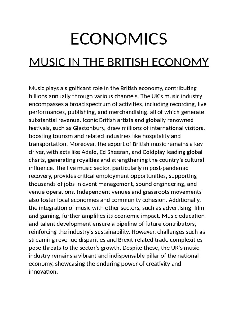 ECONOMICS Intro + Objectives | PDF