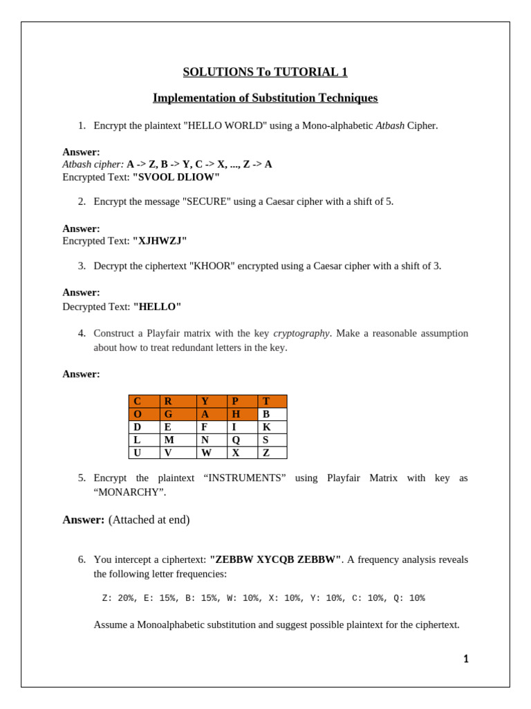 Tutorial On Cybersecurity Basics | PDF | Encryption | Computer Security