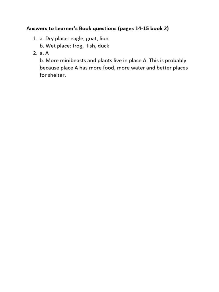 Answers End of Unit No 1-2 | PDF