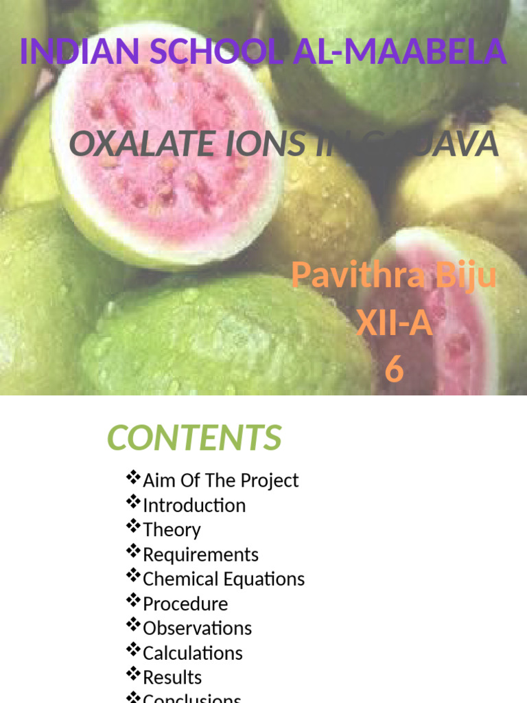 Chemistry Project - Pavithra - 101450 | PDF | Molecules | Titration