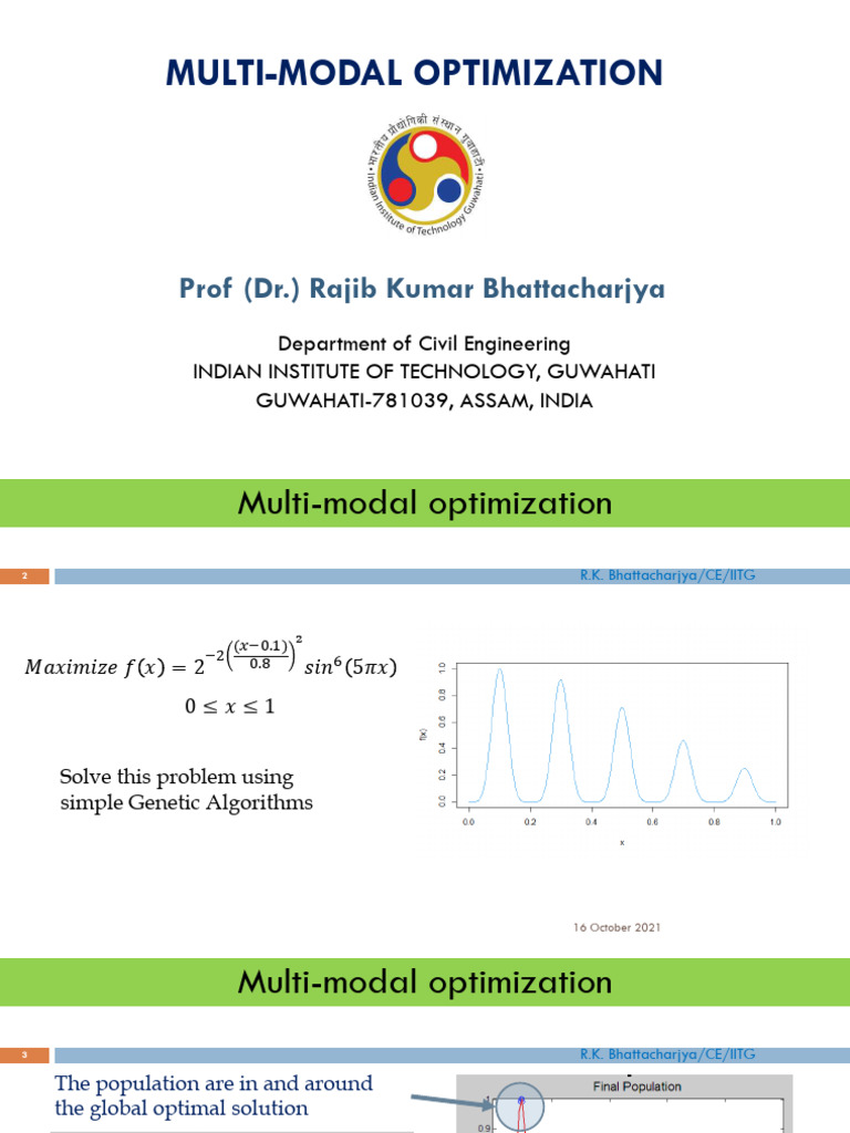 L21 MultiModalFunction | PDF | Algorithms And Data Structures | Mathematical Analysis