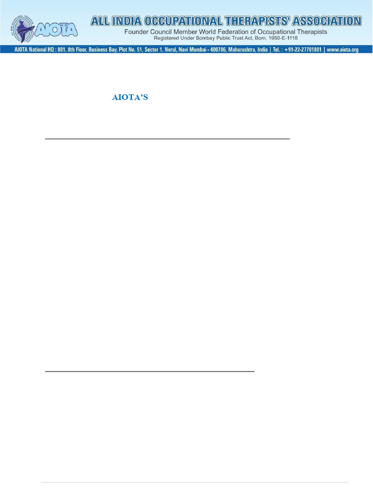 AIOTA Ergonomic Certification Request Form-2 | PDF