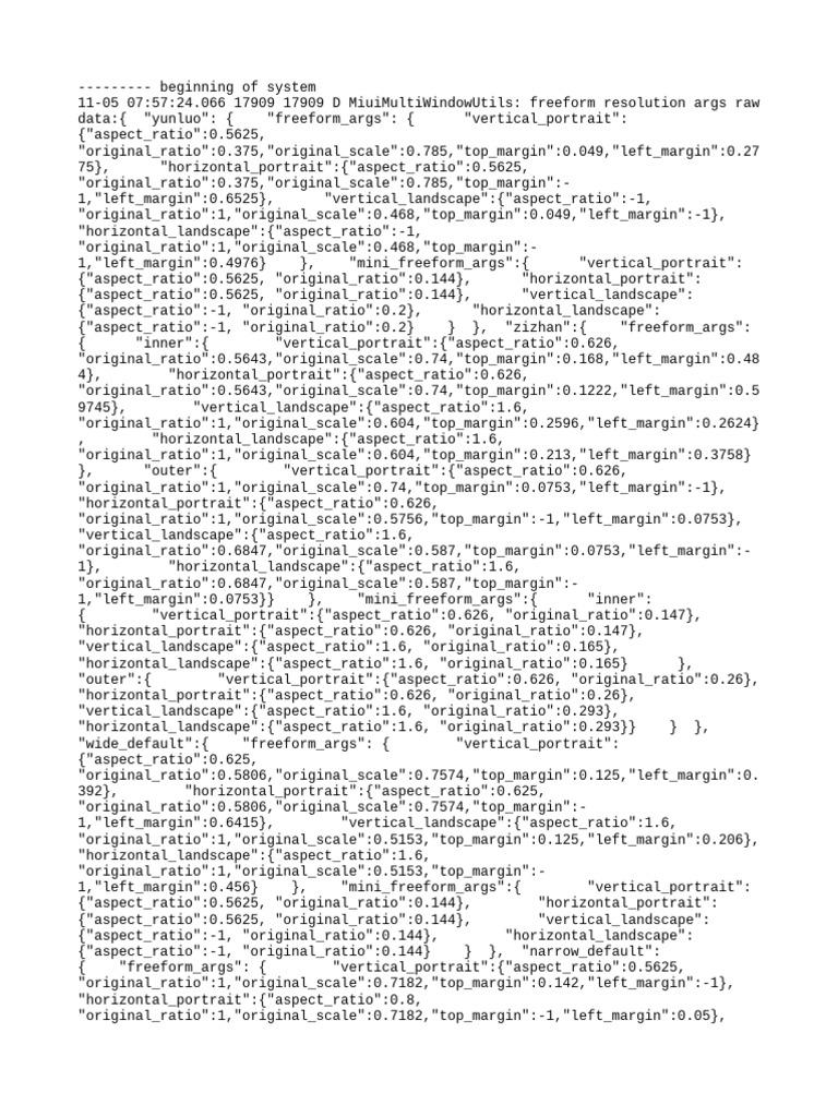 Logcat 1730764643670 | PDF | Software | Computing