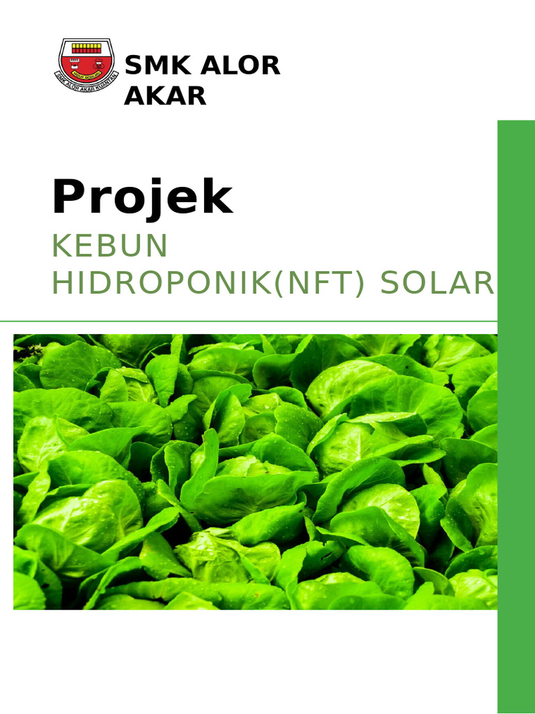 Kertas Konsep Projek Kebun Hidroponik | PDF