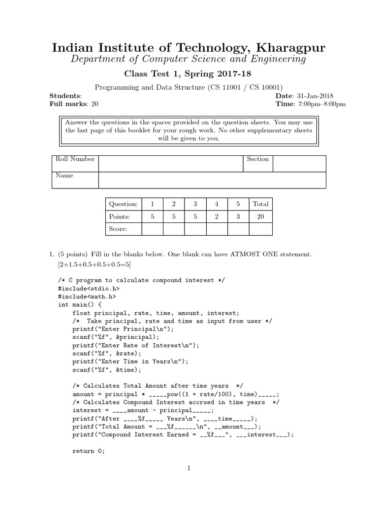 ct1_sols | PDF | Integer (Computer Science) | Computer Engineering
