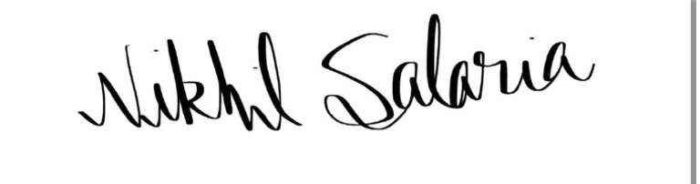 Nikhil Signature | PDF
