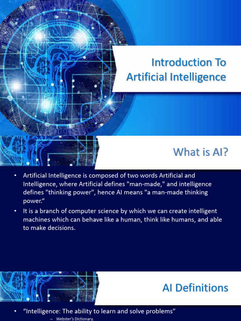 Intro to AI | PDF | Machine Learning | Receiver Operating Characteristic