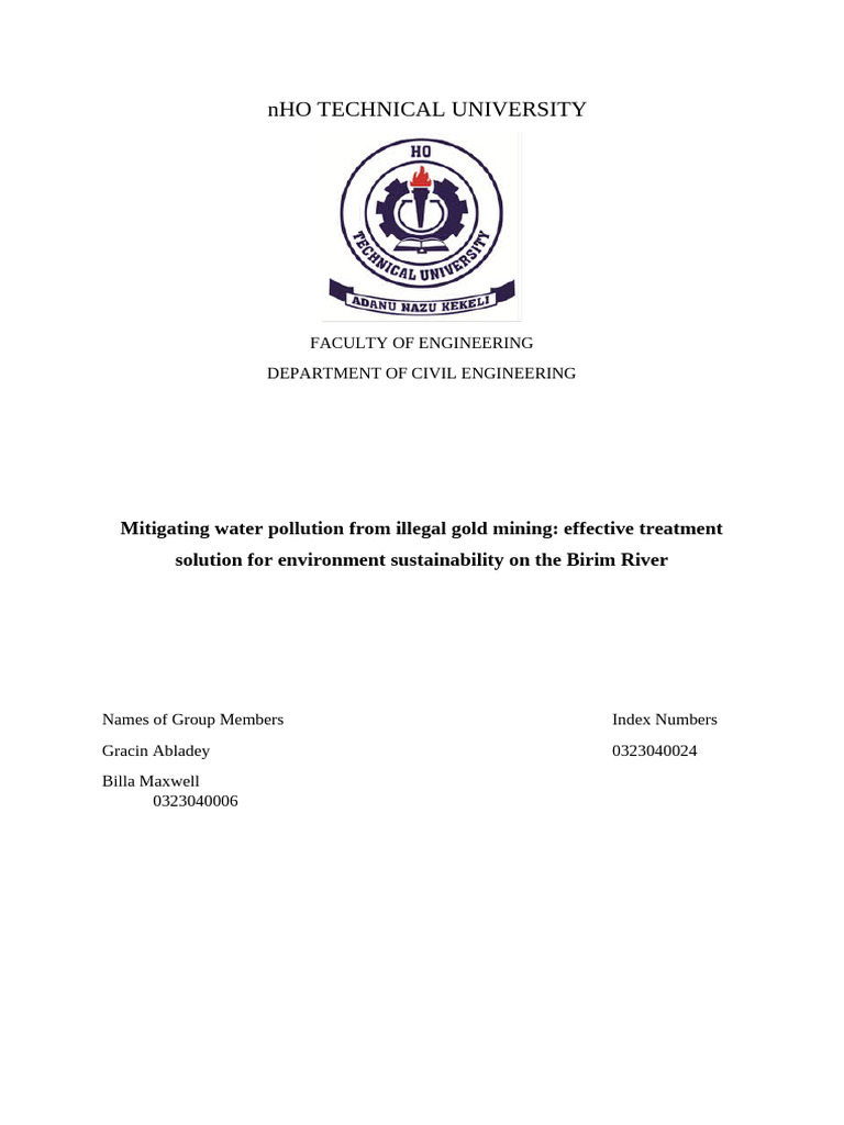 Final Year Project Work Presentation 032..24,06. | PDF | Water ...