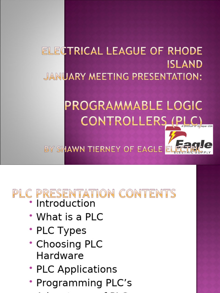 PLC Overview and Applications Guide | PDF | Programmable Logic ...