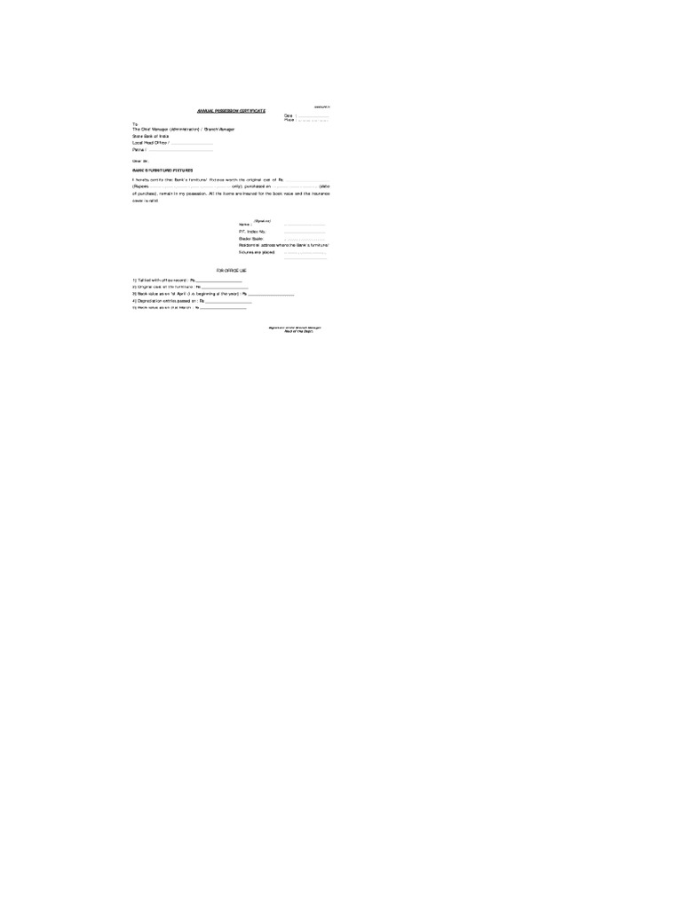 Self Declaration | PDF