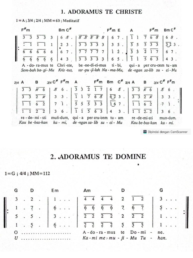 Lagu Taize SATB | PDF