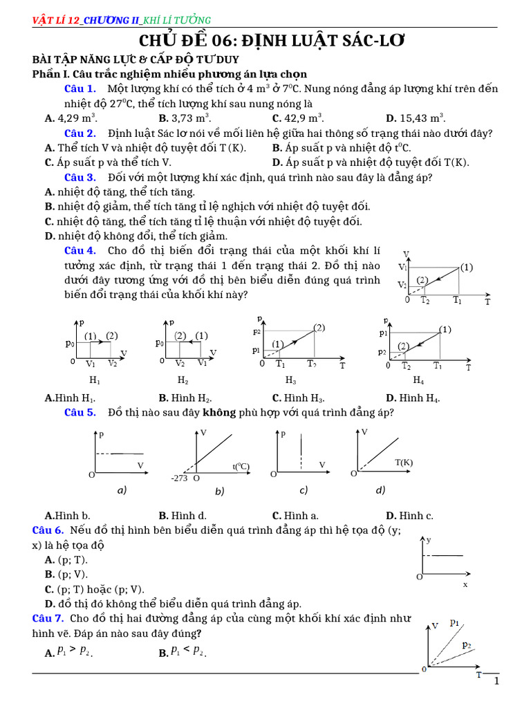 ĐỊNH LUẬT SÁC LƠ | PDF