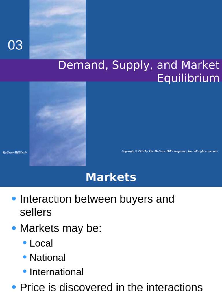 CH 3 | PDF | Demand | Economic Equilibrium