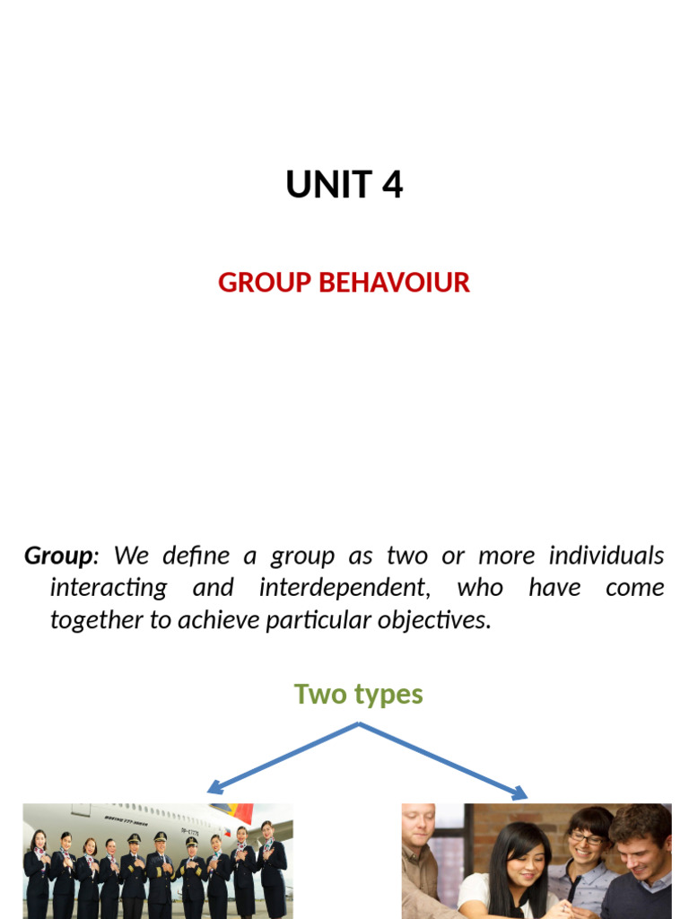 OB UNIT 4 | PDF | Leadership | Goal