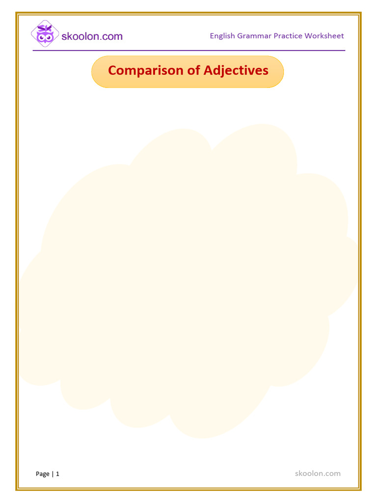 G4-English-Adjectives-182 | PDF