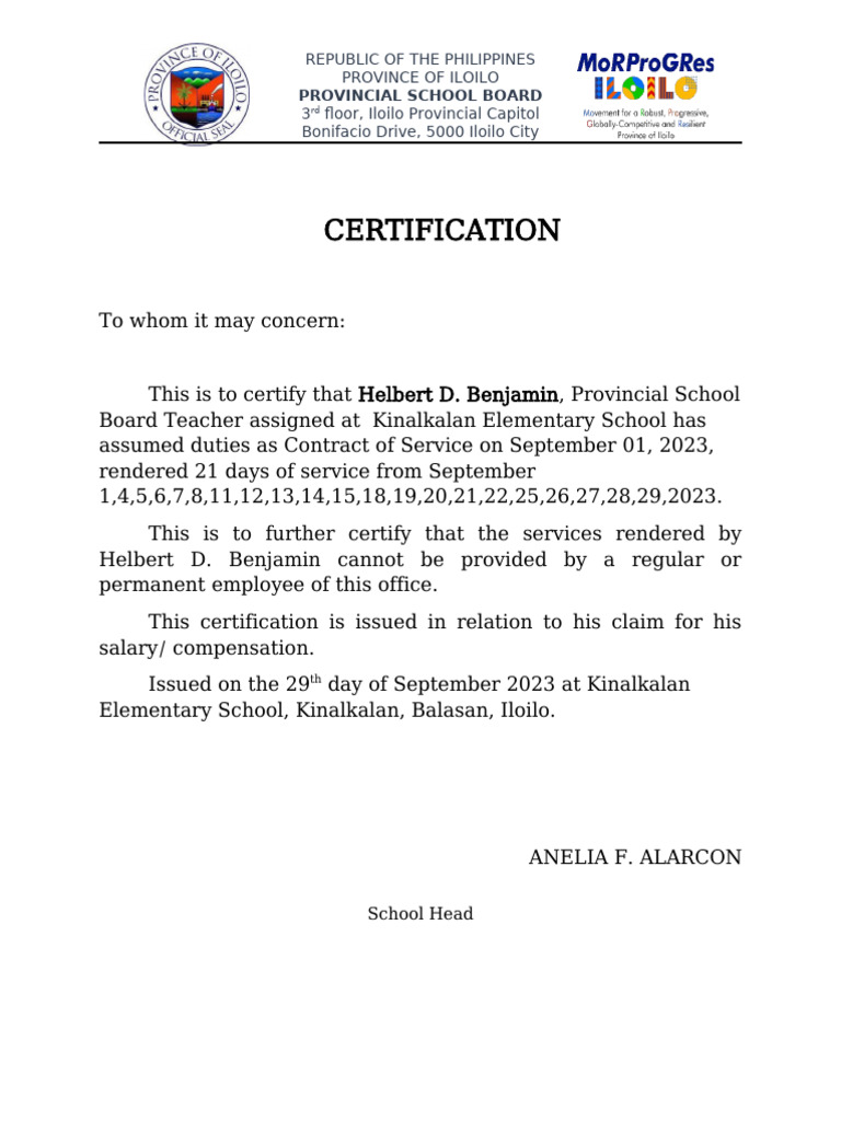 PSB CERTIFICATION Template | PDF