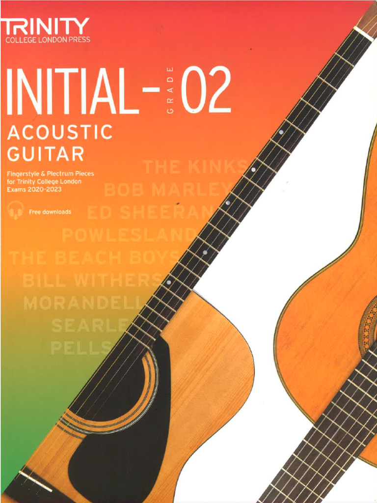 Trinity Acoustic Guitar Grade Initial-2 | PDF