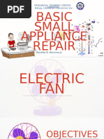 Electric Fan Parts & Functions Guide | PDF | Electric Motor | Bearing ...