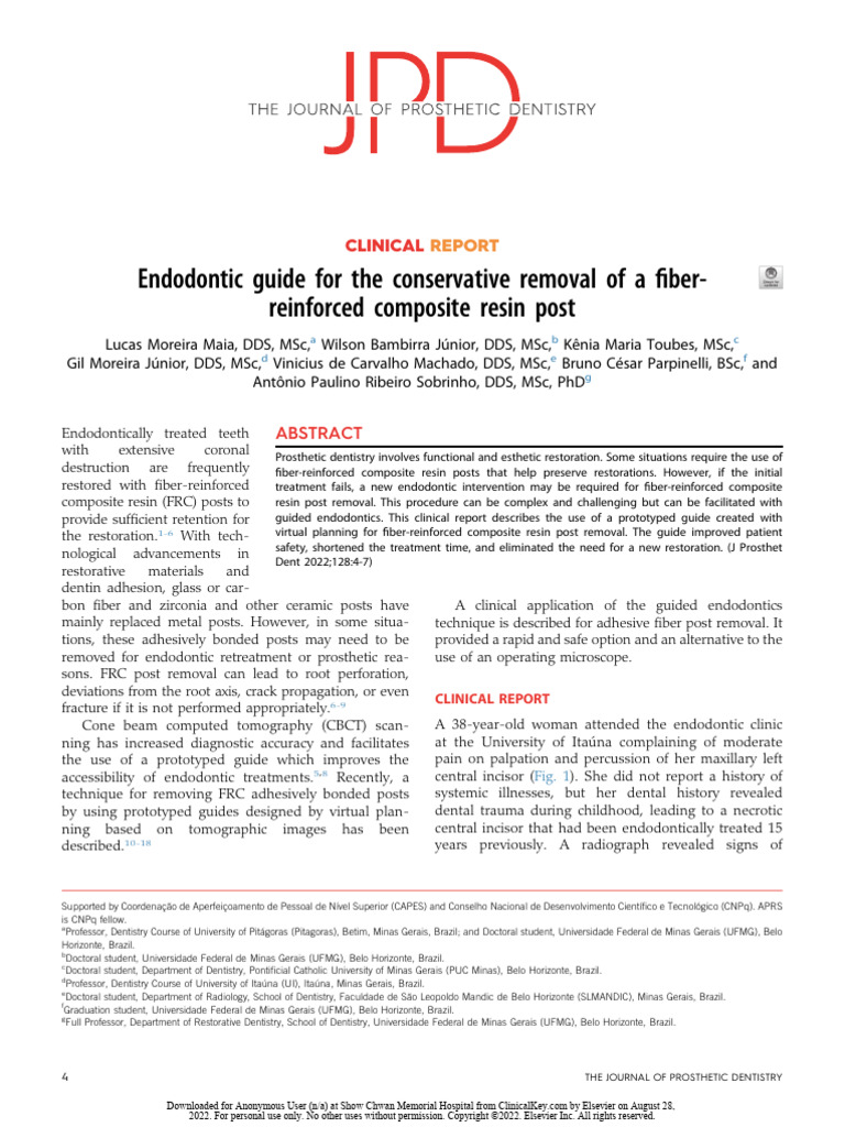 jpd-2022-vol.128-p.4-7 | PDF | Dental Composite | Dentistry