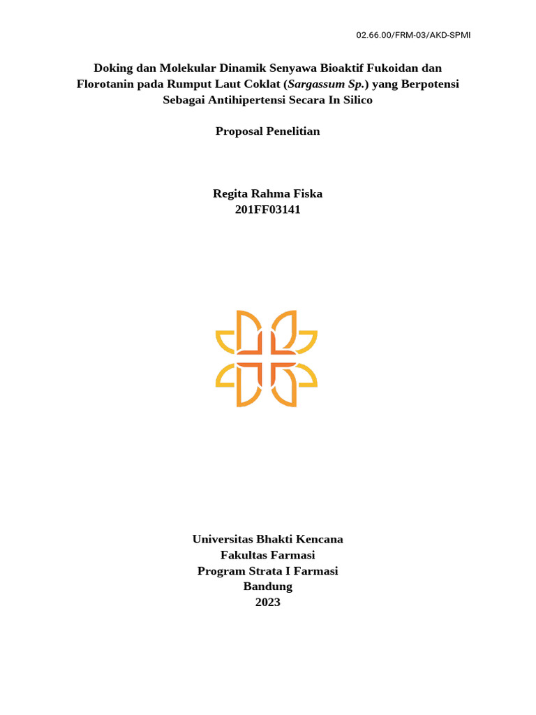 Proposal Regita Rahma Fiska | PDF