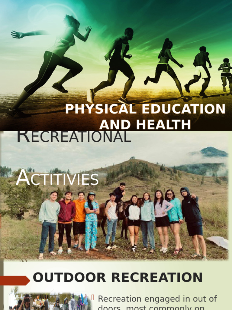 Recreational Activity | PDF | Outdoor Recreation | Recreation