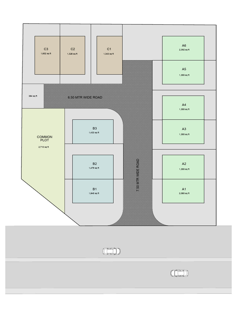 Open Plot Layout Design Overview | PDF