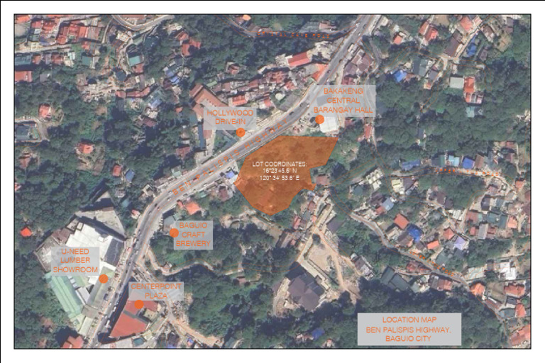 Baguio Barangay and Tourist Map | PDF