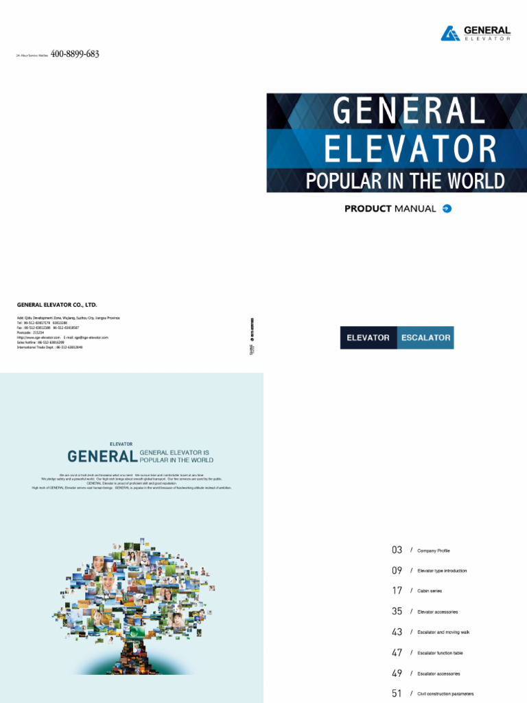 General Elevator Specs | PDF