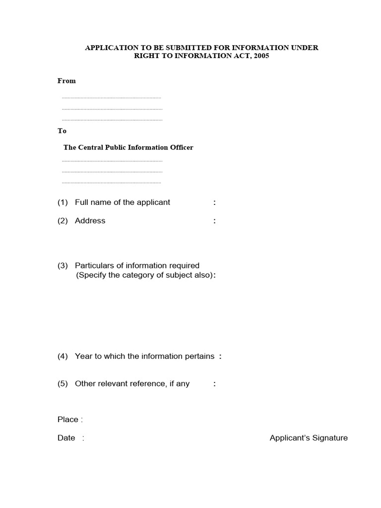 Form Pio Eng | PDF