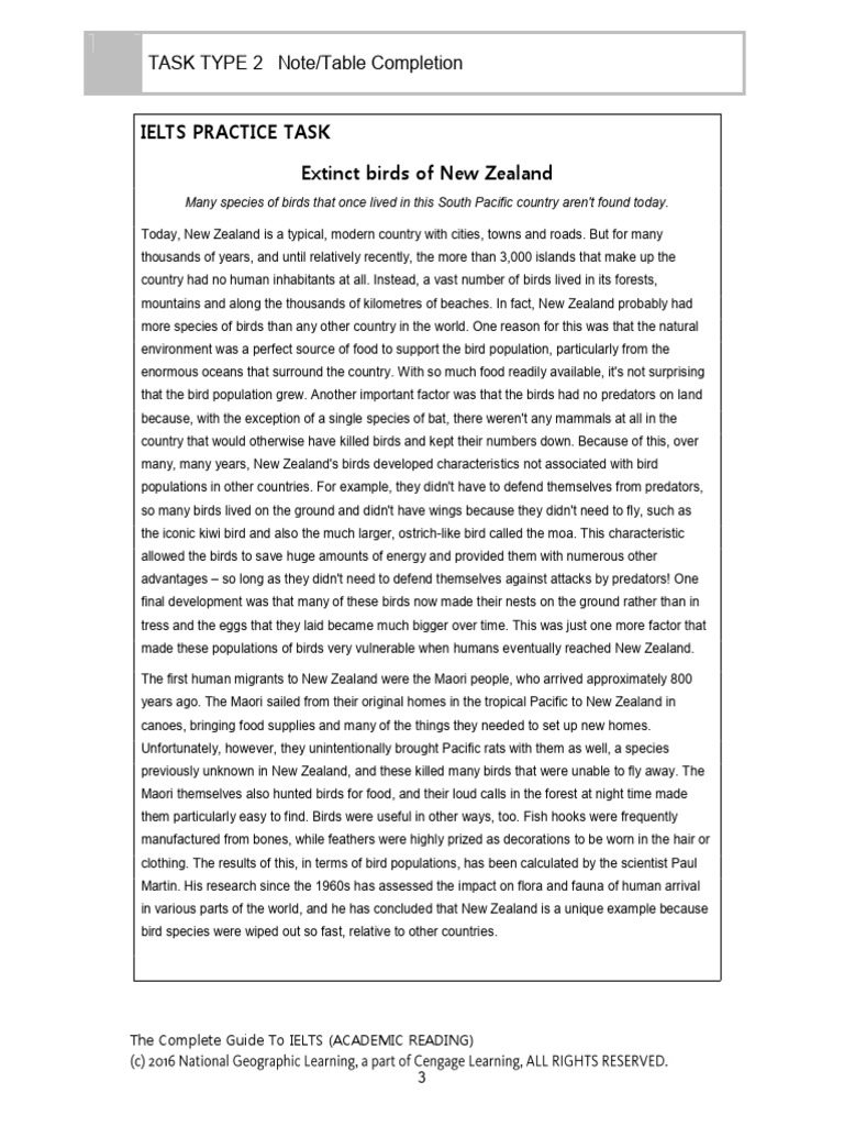 Extinct Birds of New Zealand: A Study | PDF | Birds | New Zealand