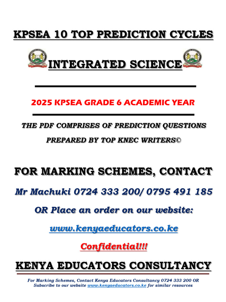 Int Sci Kpsea 2025 Top Prediction Cycles | PDF | Blood | Soil