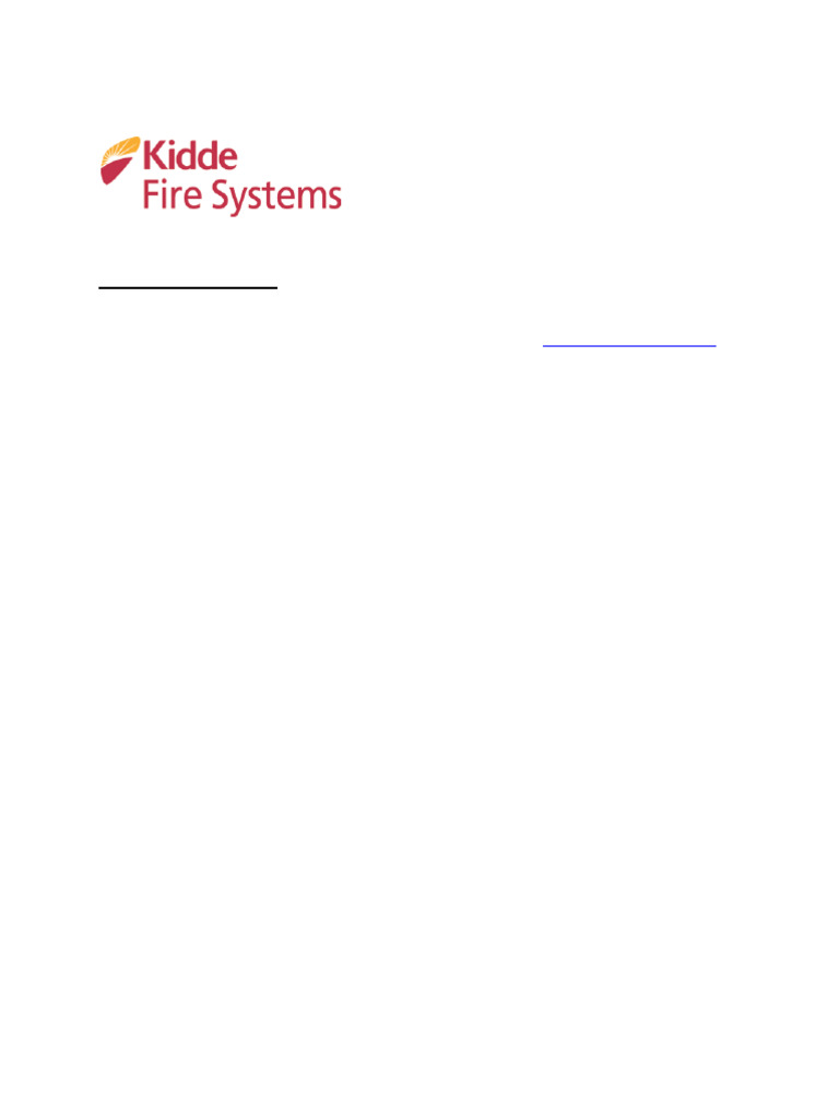 Kidde Fire Systems Placement Supervision Compliance Press Release | PDF
