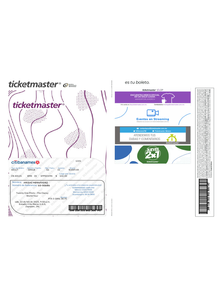 Twenty One Pilots - The Clancy World Tour | PDF